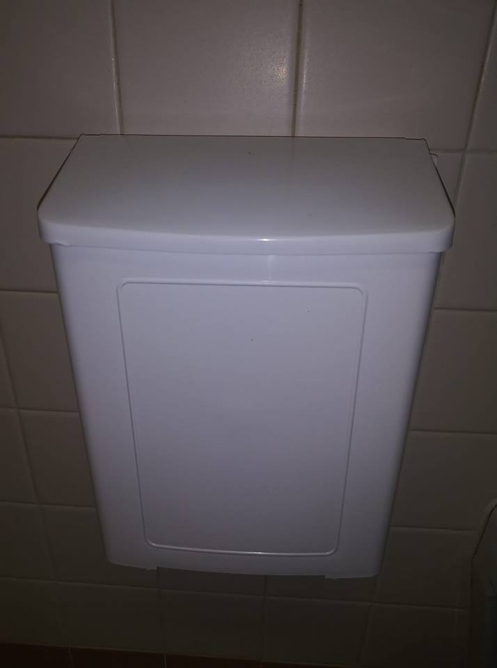 Menstruation Product Trash Cans Installed in Women’s Bathrooms – The ...