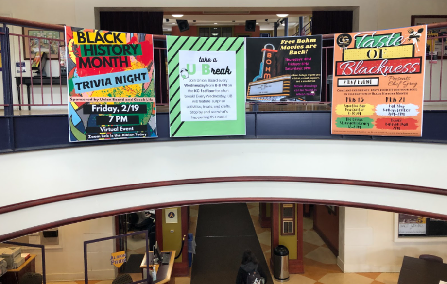 Union Board Hosts Events in Spring 2021 Semester – The Albion College ...