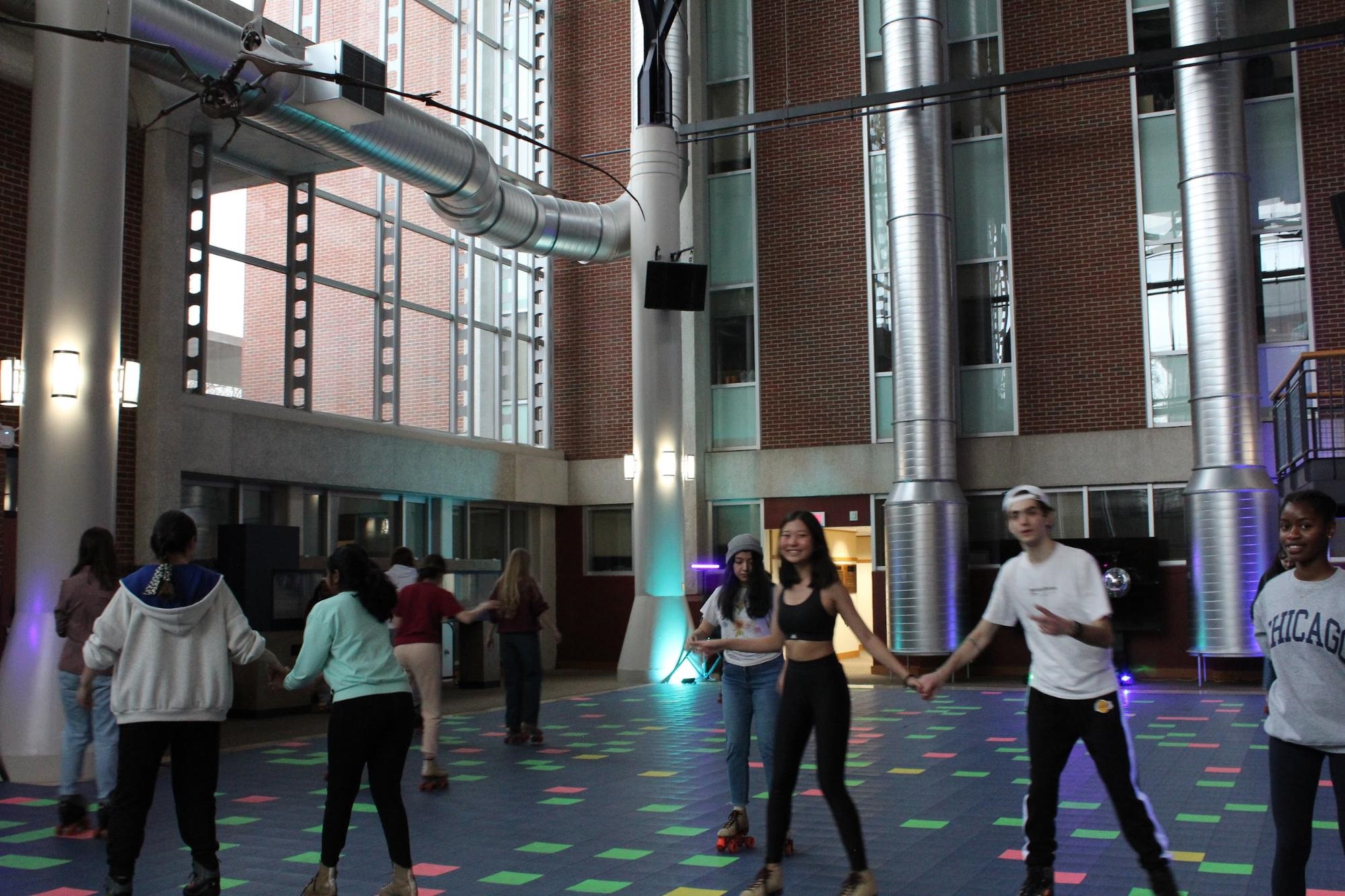 Photos: Union Board Hosts Glow Black Light Roller Skating Night – The ...