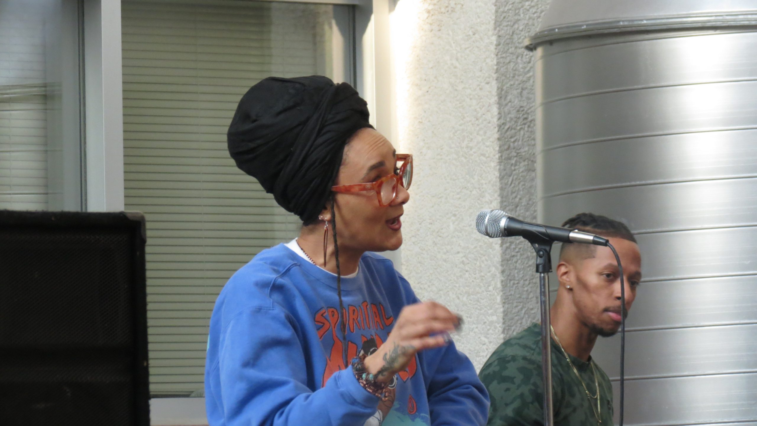 Photos: Mama Sol, Motivational Speaker and Spoken-Word Poet, Gives ...