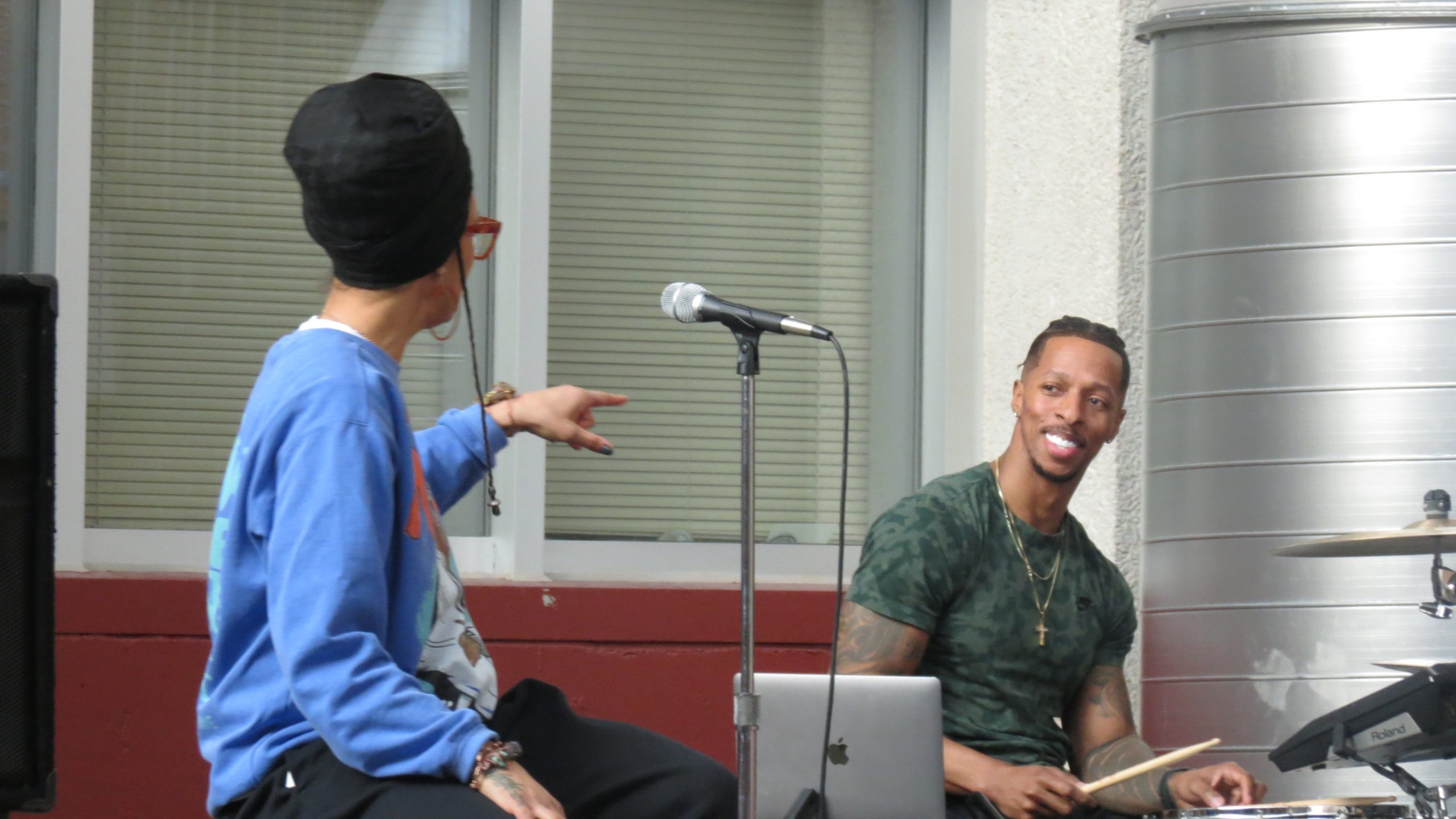 Photos: Mama Sol, Motivational Speaker and Spoken-Word Poet, Gives ...