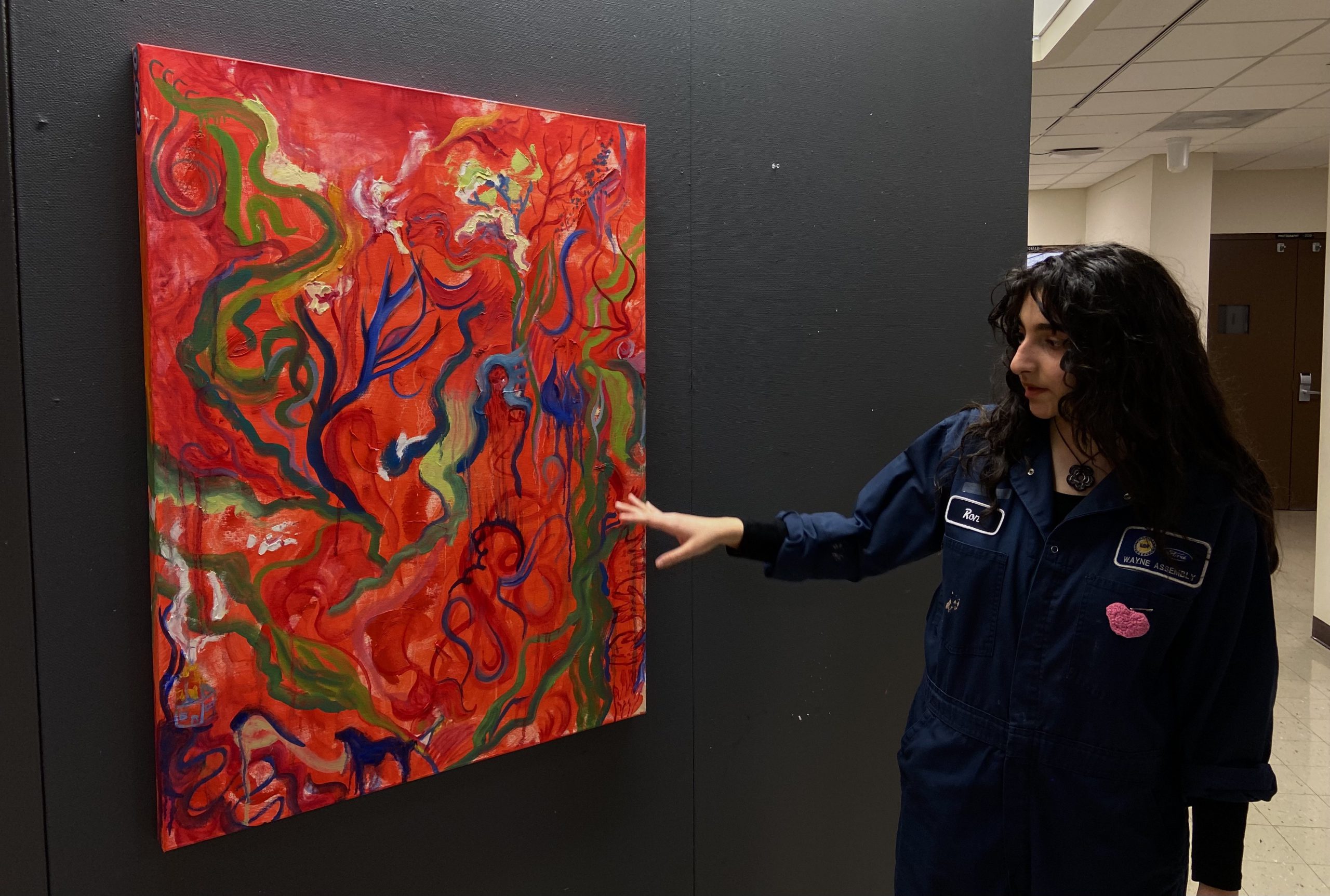 Albion Artist Rana Huwais Channels Love, Anger and Cultural Commentary ...