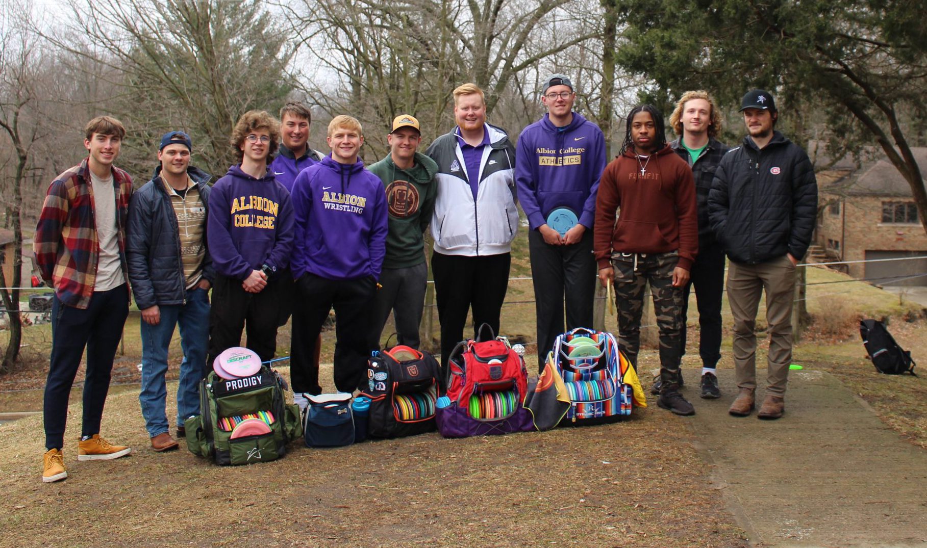 Albion Tennis Coach Alex Dowley All in on Disc Golf, Hopes to Start ...